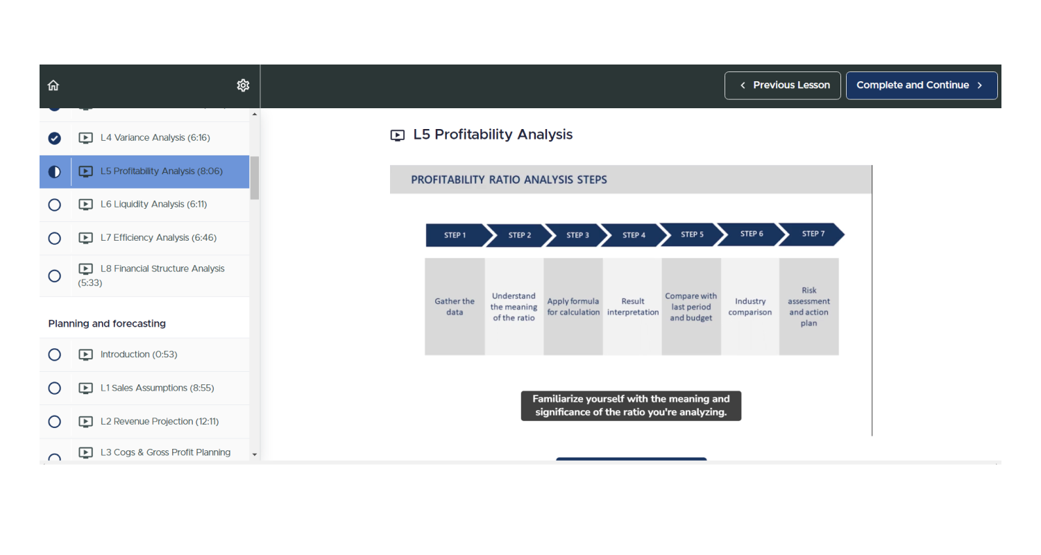 Corporate Finance Modeling Course